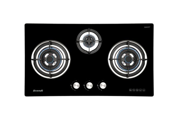 Brandt TG2283BEP/BEL [80cm] Gas hob (Electric Ignition) - Everjoint ...