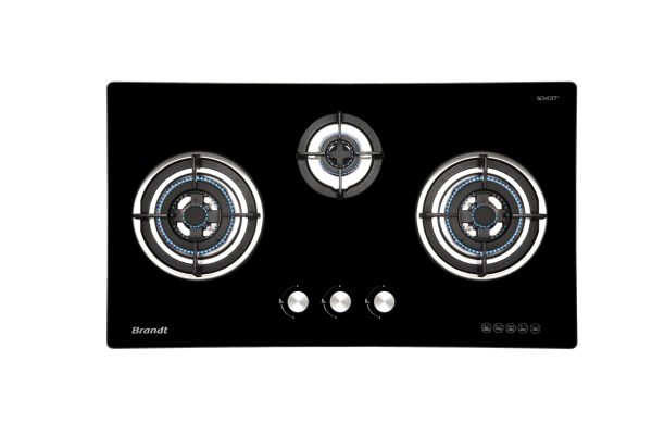 Brandt TG2293BBL/BBP [90cm] Gas hob (Battery Ignition) - Everjoint ...
