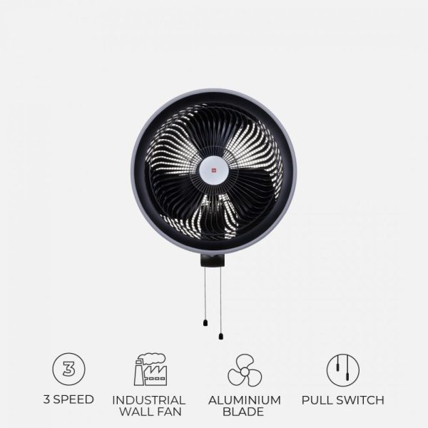 KDK YU50X 3-speed Industrial Fan with Pull Switch - Everjoint Electrical